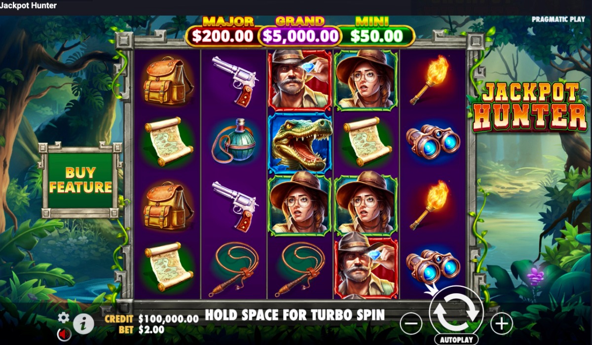 Jackpot Hunter slot base game