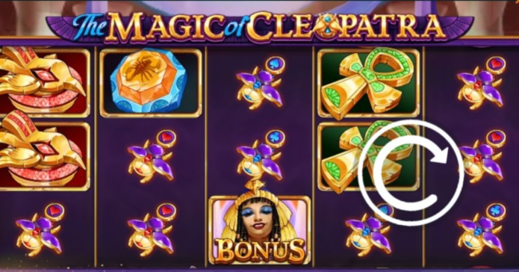 The Magic of Cleopatra slot Gameplay