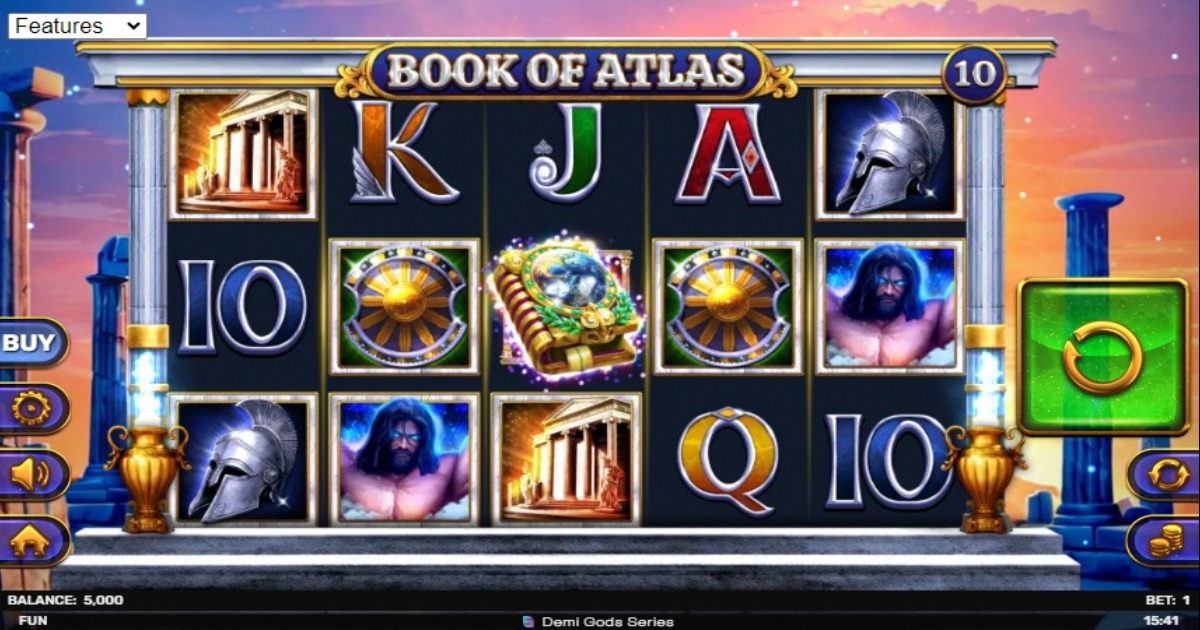 Book Of Atlas slot base game
