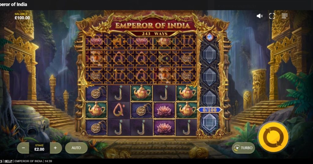 Emperor of India slot Gameplay