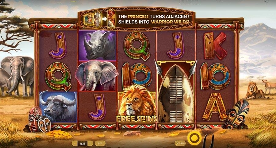 Savannah Pride slot Gameplay
