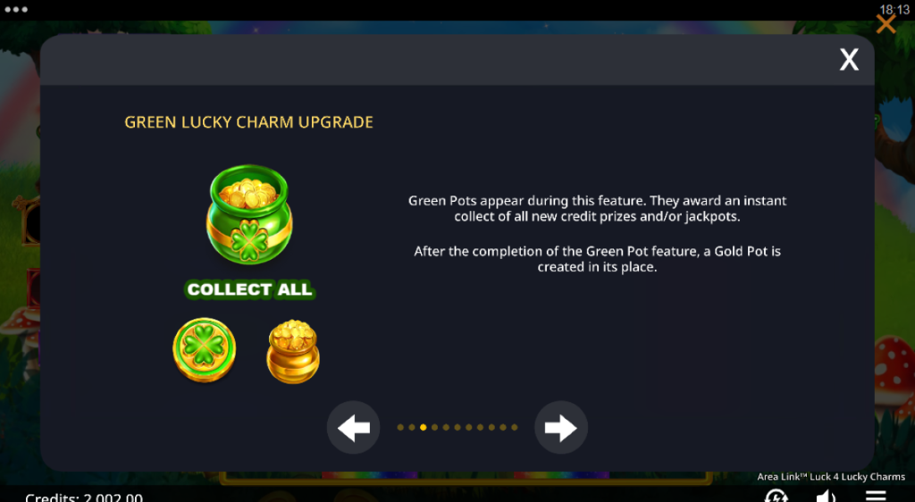 Green Lucky Charm Upgrade
