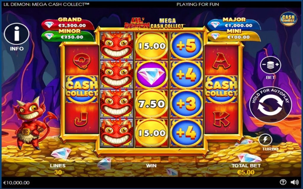 Lil Demon: Mega Cash Collect slot Gameplay