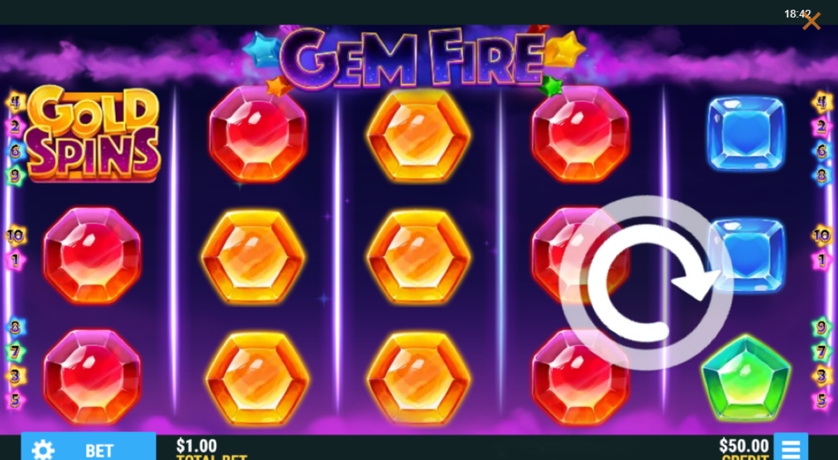 Gem Fire main game